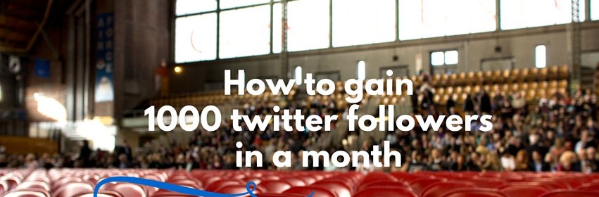 How To Gain 1000 Twitter Followers In A Month | Digital Seo Guide